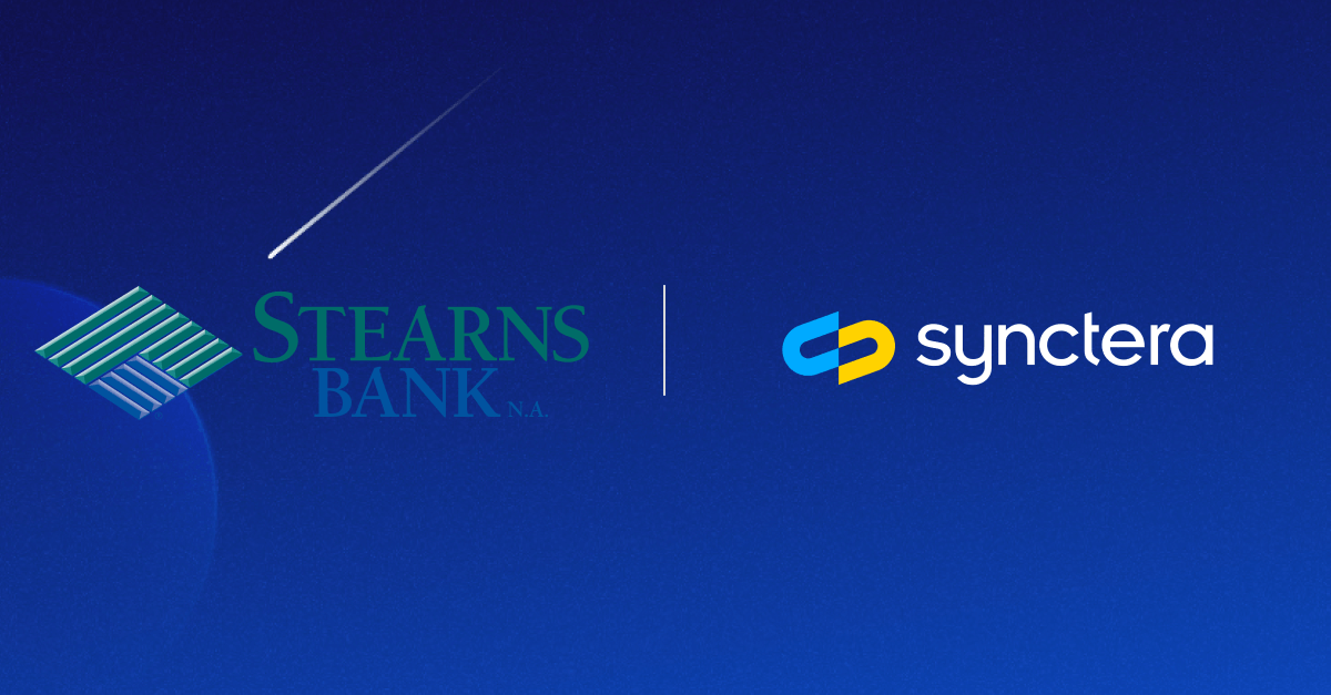 Banking as a Service Veteran Stearns Bank Partners With Synctera | Synctera Newsroom
